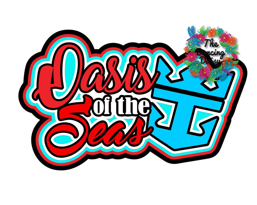 SVG DIGITAL FILE - Royal Caribbean Cruise Ship - Oasis - Etsy
