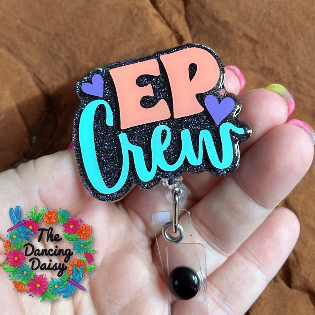 EP CREW - ELECTROPHYSIOLOGY - Custom Badge Reel - Cardiology - Etsy