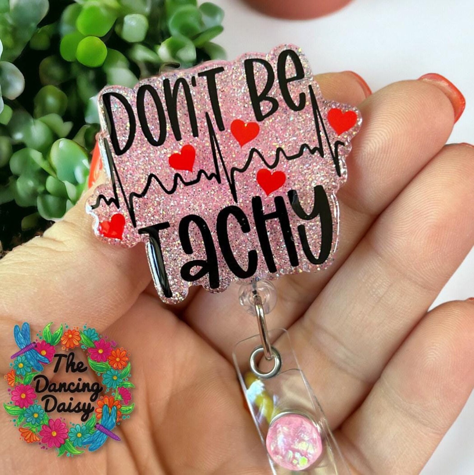 Don't Be Tachy - Heart Badge Reel - Cardiology - Etsy