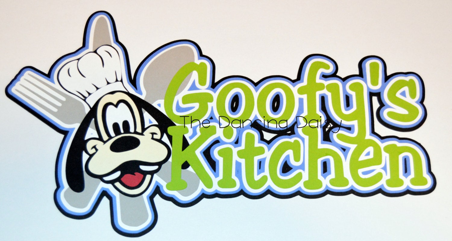 SVG DIGITAL FILE Goofy's Kitchen - Etsy