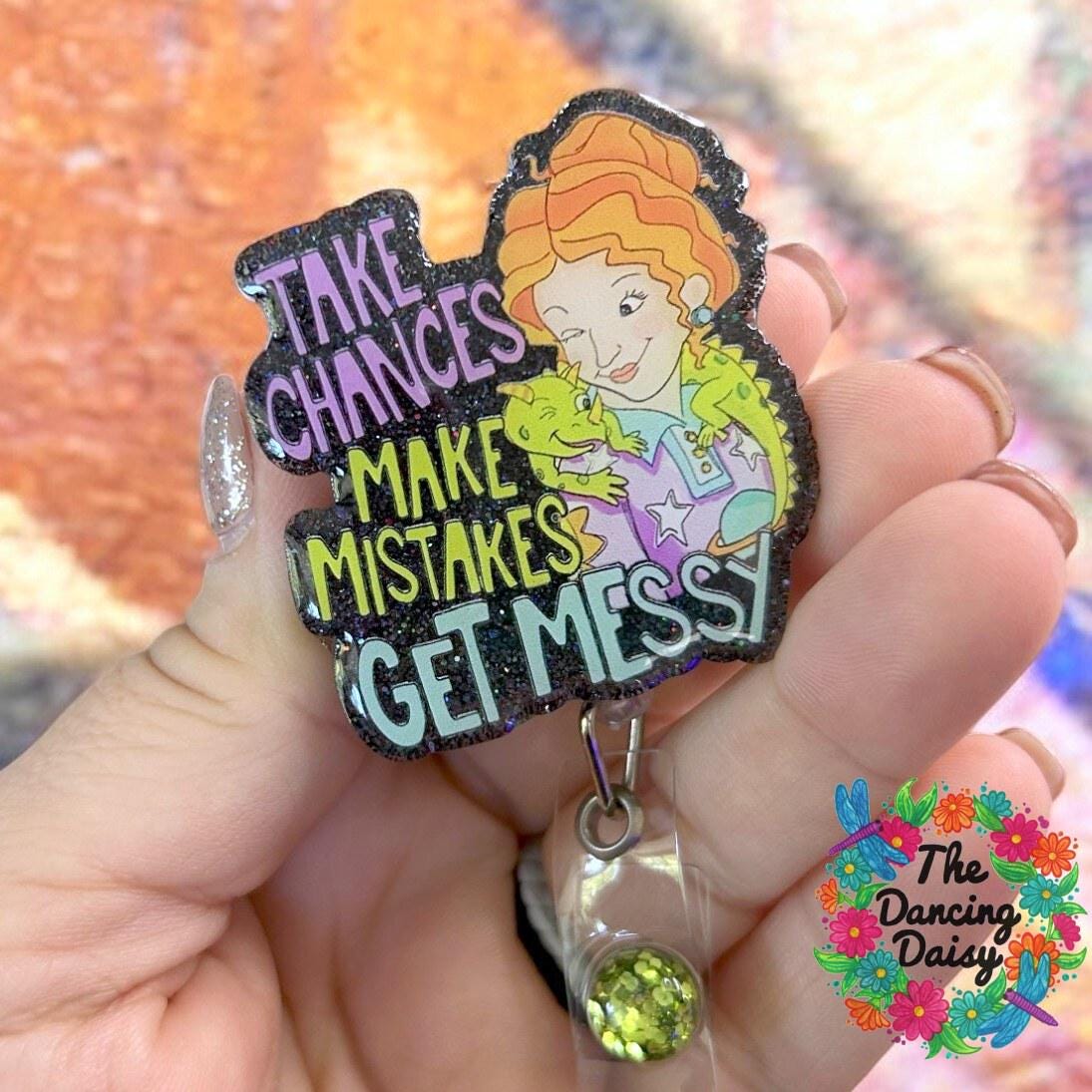 MRS. FRIZZLE - Get Messy Badge Reel - Teaching - Etsy