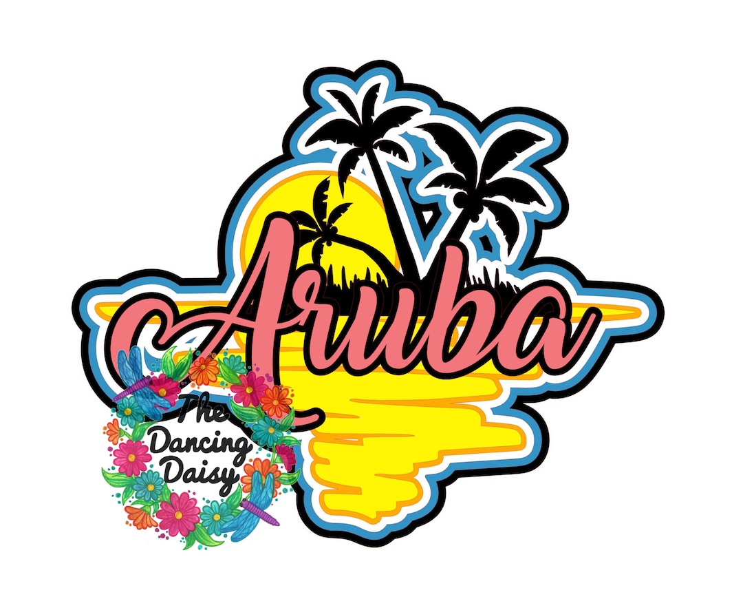 SVG DIGITAL FILE - Aruba Travel / Vacation - Etsy