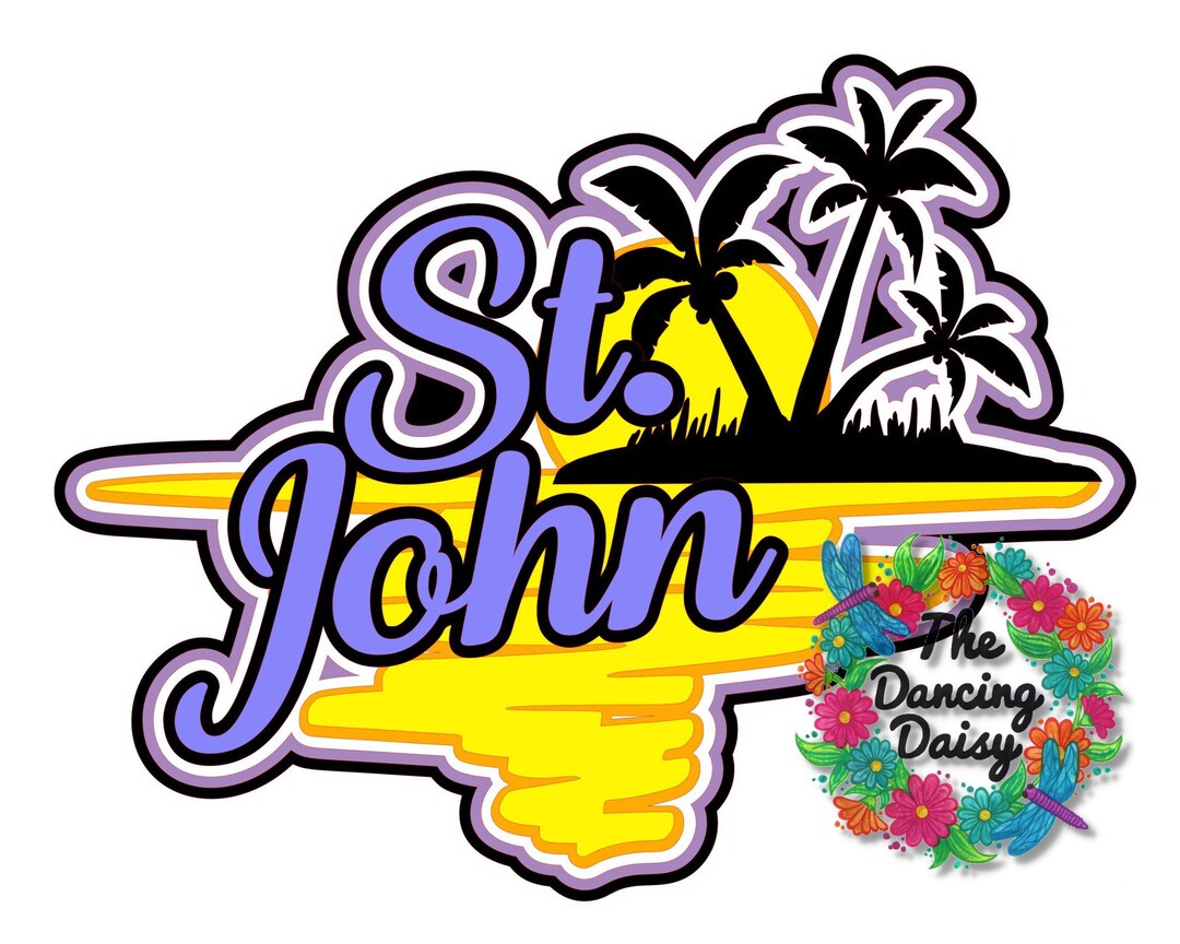 SVG DIGITAL FILE - St John - Etsy