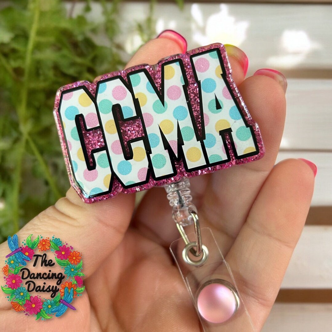 CCMA Medical Acronym - Custom Badge Reel - Etsy