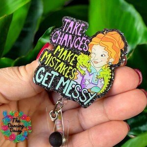 MRS. FRIZZLE - Get Messy Badge Reel - Teaching - Etsy
