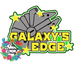 Galaxy's Edge Inspired Cut File Design Hollywood Studios Cut File ...