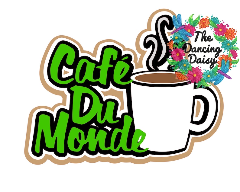 SVG DIGITAL FILE - New Orleans Cafe Du Monde Die Cut - Etsy
