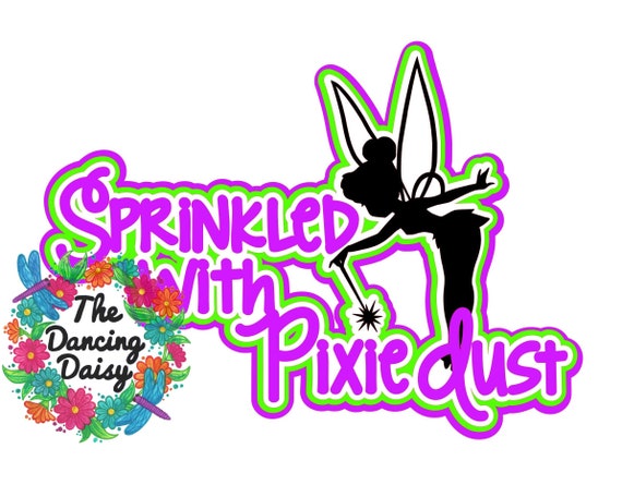 SVG DIGITAL FILE Tinkerbell Sprinkled With Pixie Dust - Etsy