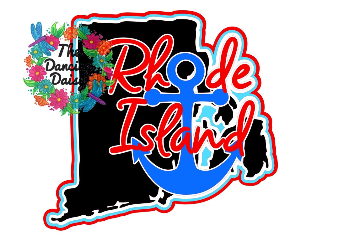 SVG DIGITAL FILE - Rhode Island - Etsy