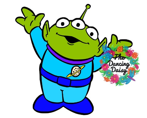 Svg Digital File Toy Story Alien Etsy