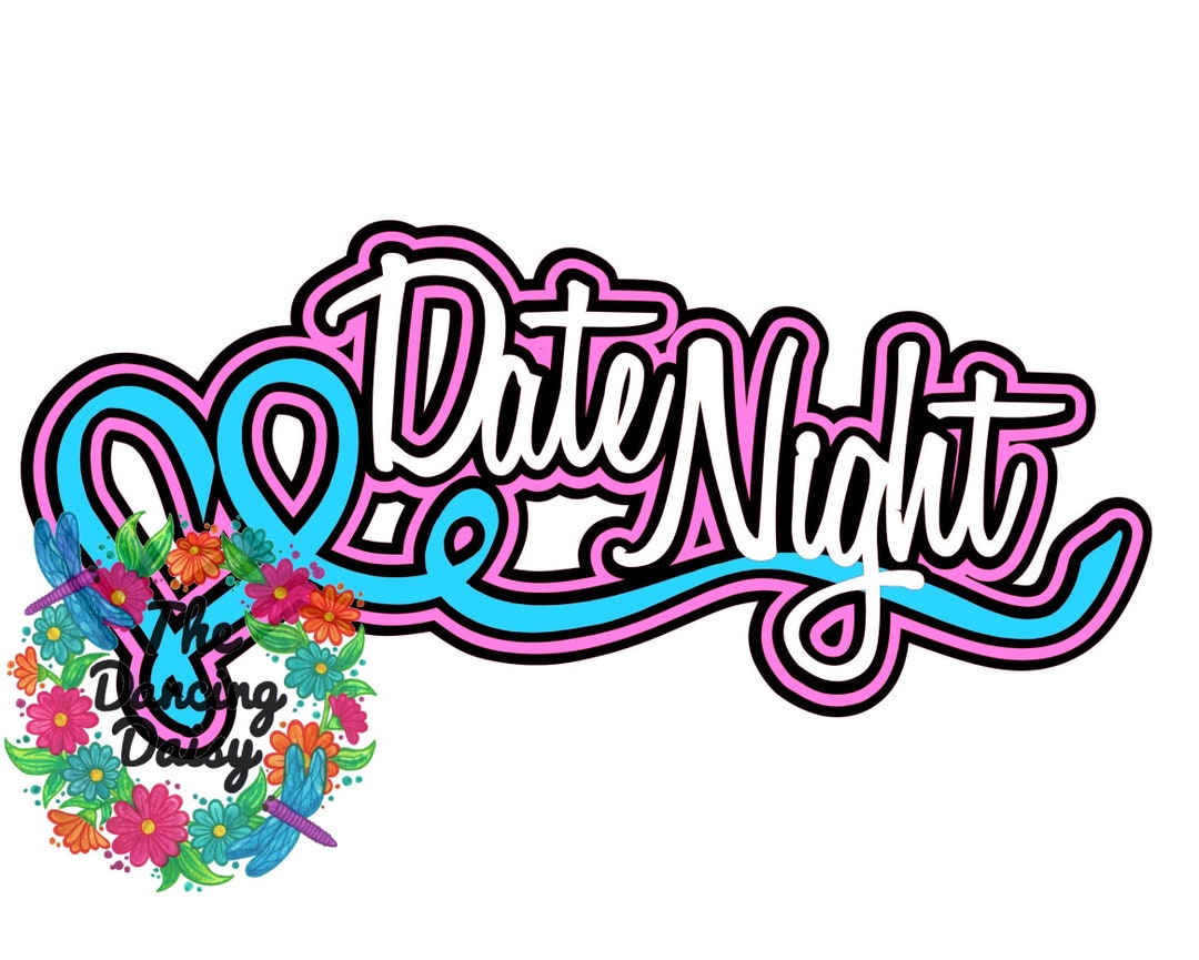 SVG DIGITAL FILE - Date Night - Etsy