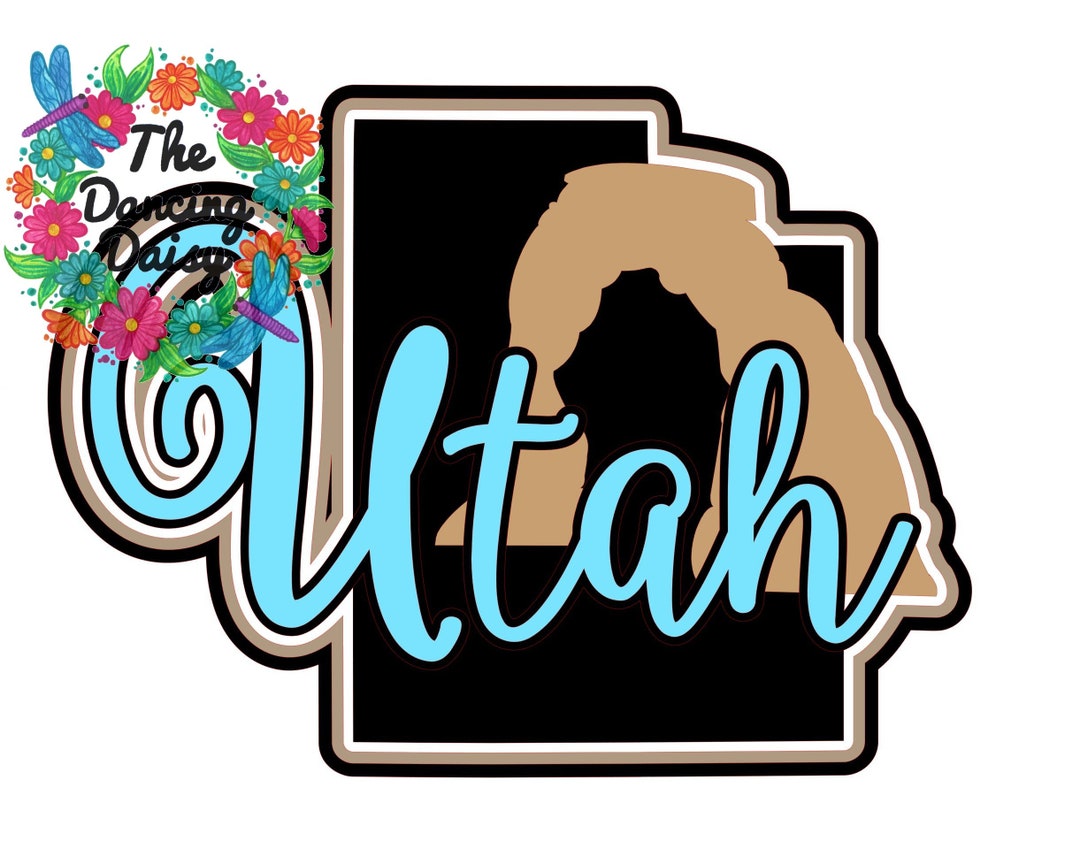 DIGITAL SVG File Utah State Travel - Etsy