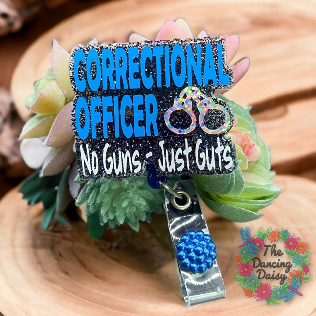CORRECTIONAL OFFICER Badge Reel - Etsy