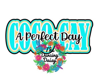 Coco Cay Svg - Etsy
