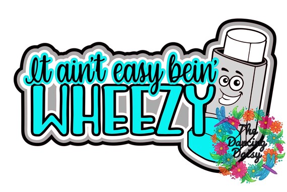 SVG DIGITAL FILE Asthma Inhaler Wheezy Die Cut - Etsy