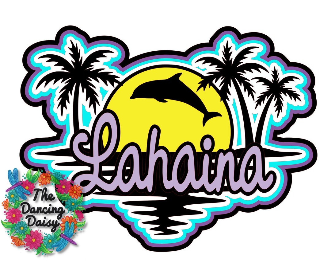 SVG DIGITAL FILE - Lahaina Hawaii - Etsy