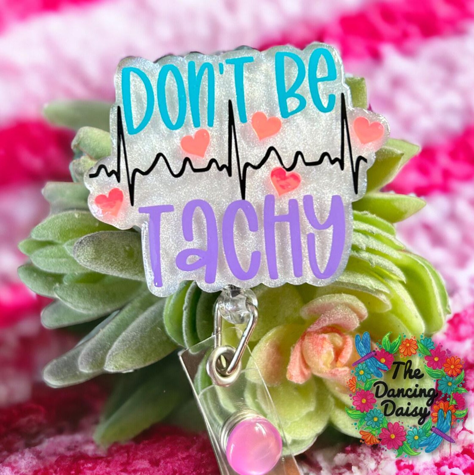 Don't Be Tachy - Heart Badge Reel - Cardiology - Etsy