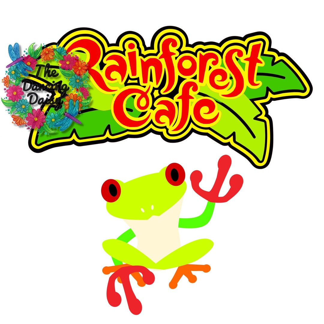 SVG DIGITAL FILE - Rainforest Cafe Restaurant - Etsy