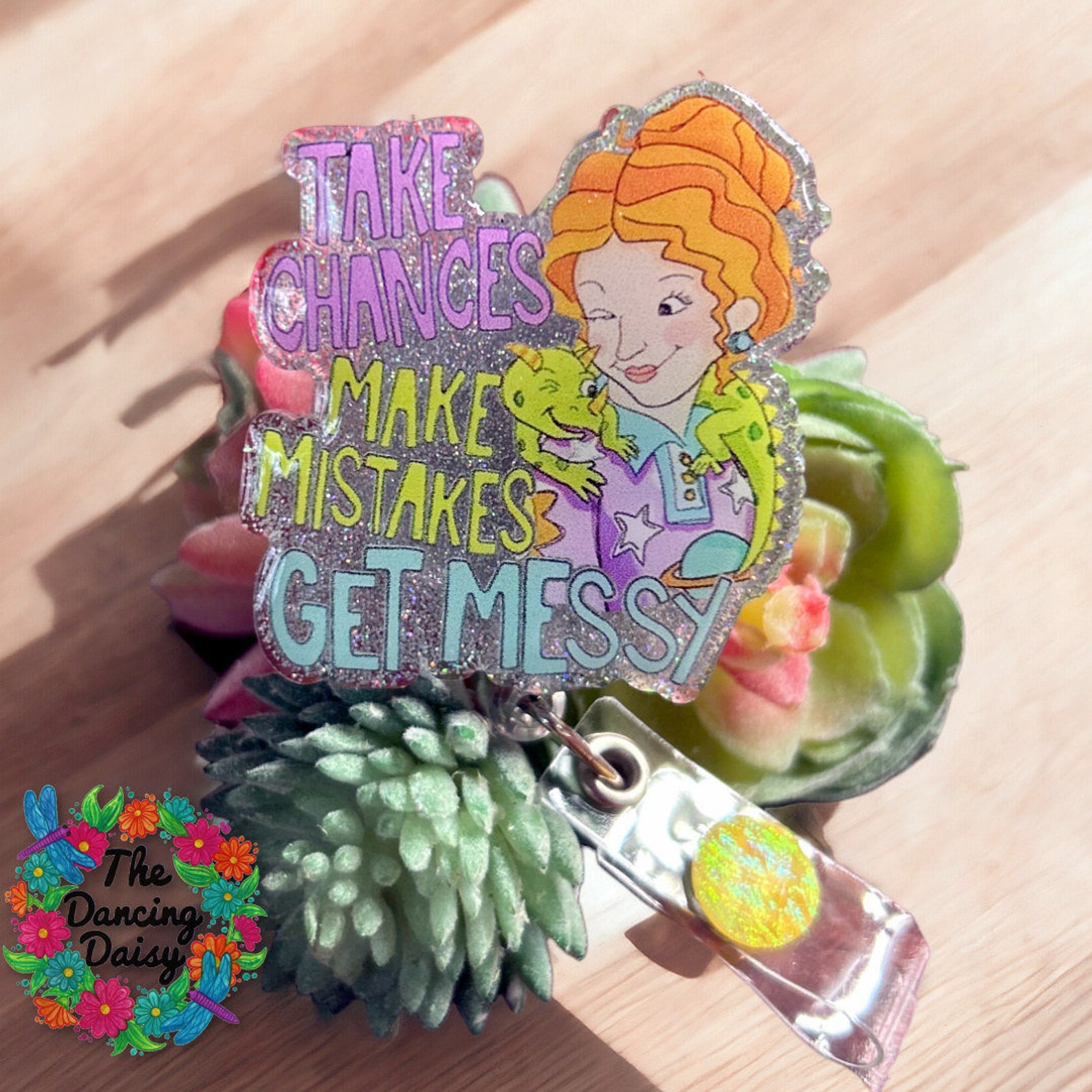 MRS. FRIZZLE - Get Messy Badge Reel - Teaching - Etsy