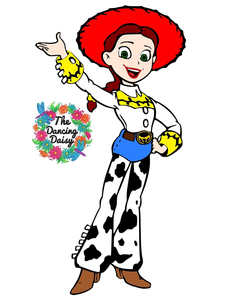 SVG DIGITAL FILE Character Toy Story Jessie - Etsy