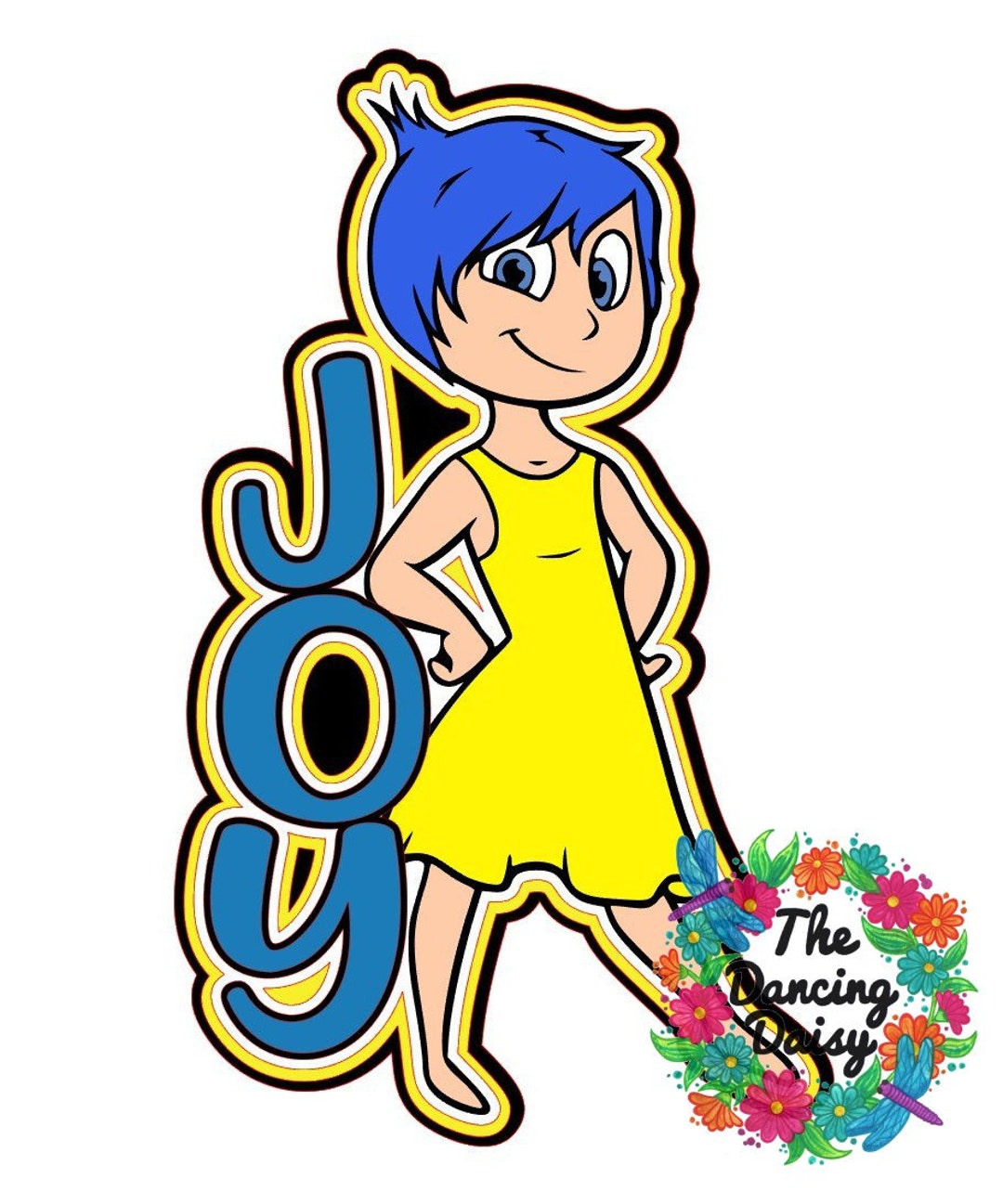 SVG DIGITAL FILE - Joy Inside Out - Etsy