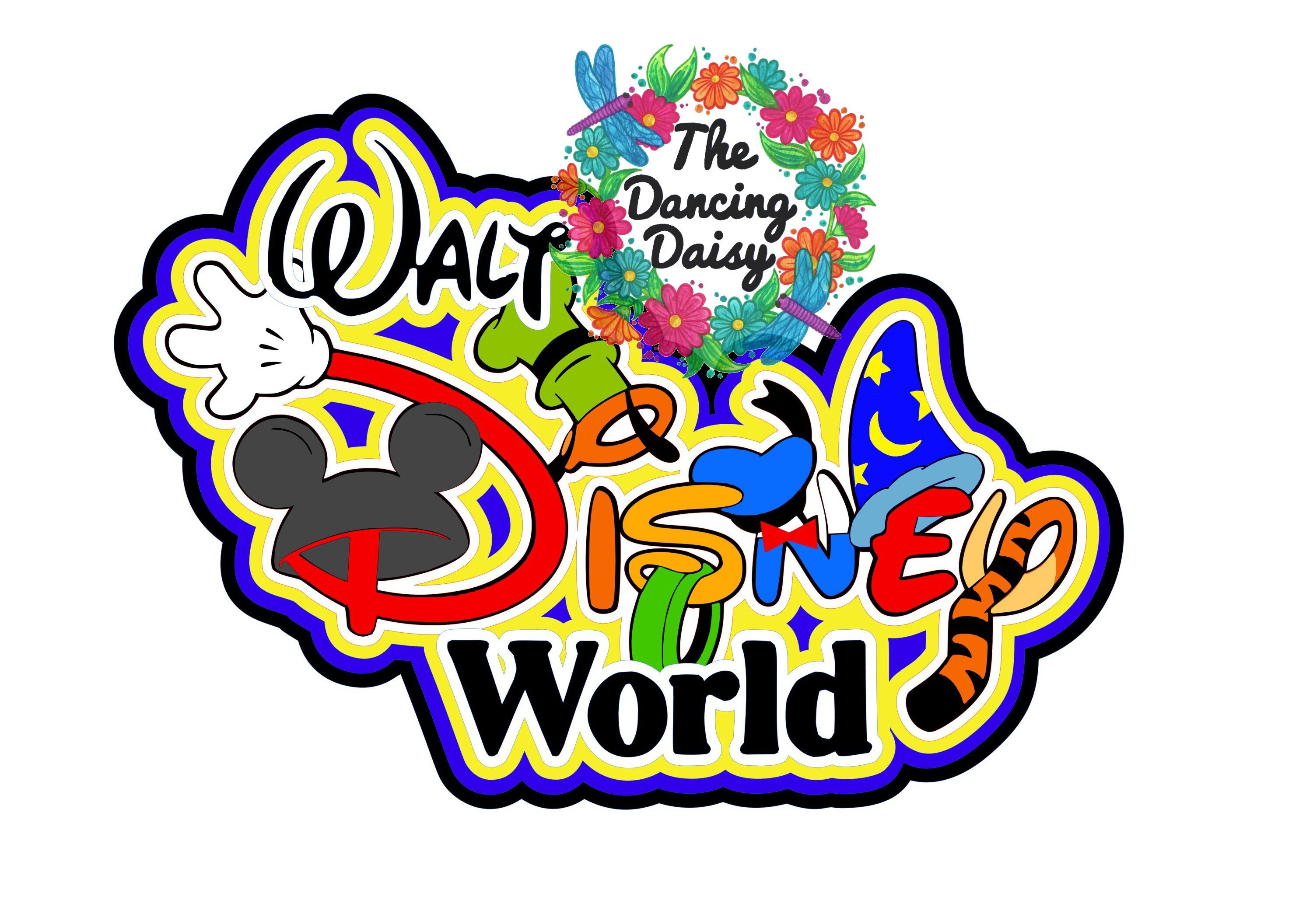 SVG DIGITAL File WDW Character Title - Etsy
