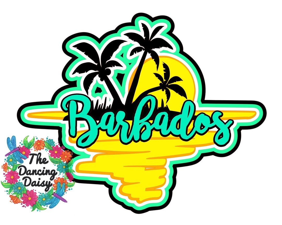 SVG DIGITAL FILE - Barbados Travel - Etsy