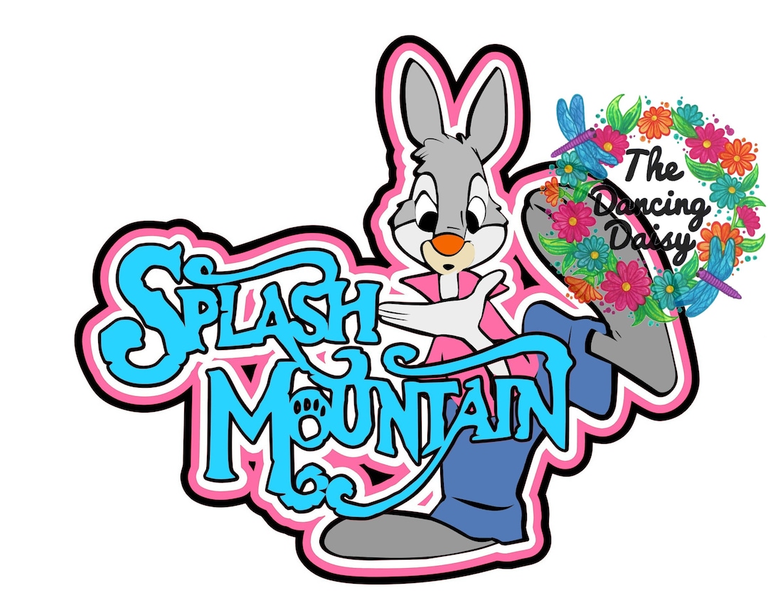 SVG DIGITAL FILE brer Rabbit Splash Mountain - Etsy
