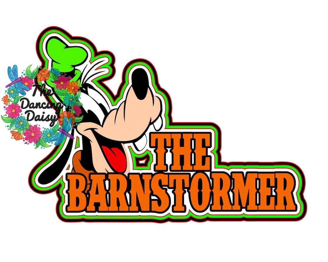 THE BARNSTORMER - Goofy - Physical Die Cut Title - D I S N E Y Rides ...