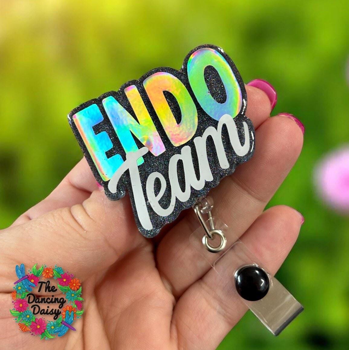 ENDO TEAM - Endocrinology Endocrine - Custom Badge Reel - Etsy