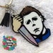 Michael Myers Halloween Face Acrylic Keychain - Etsy