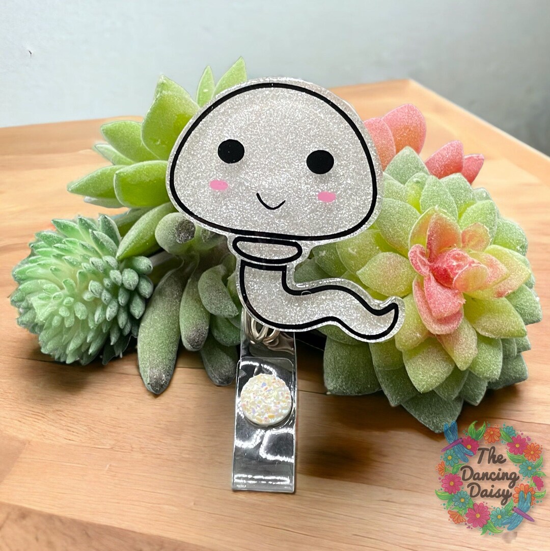 Sperm - CUSTOM Fertility Badge Reel - Etsy