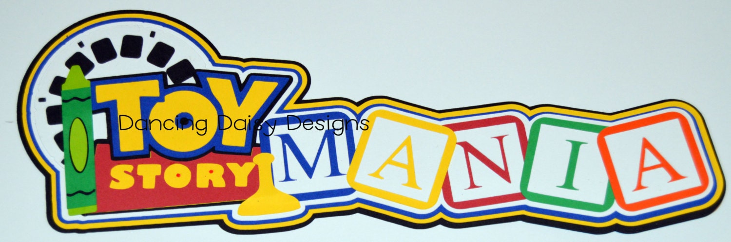 SVG DIGITAL FILE - Toy Story Mania - Etsy