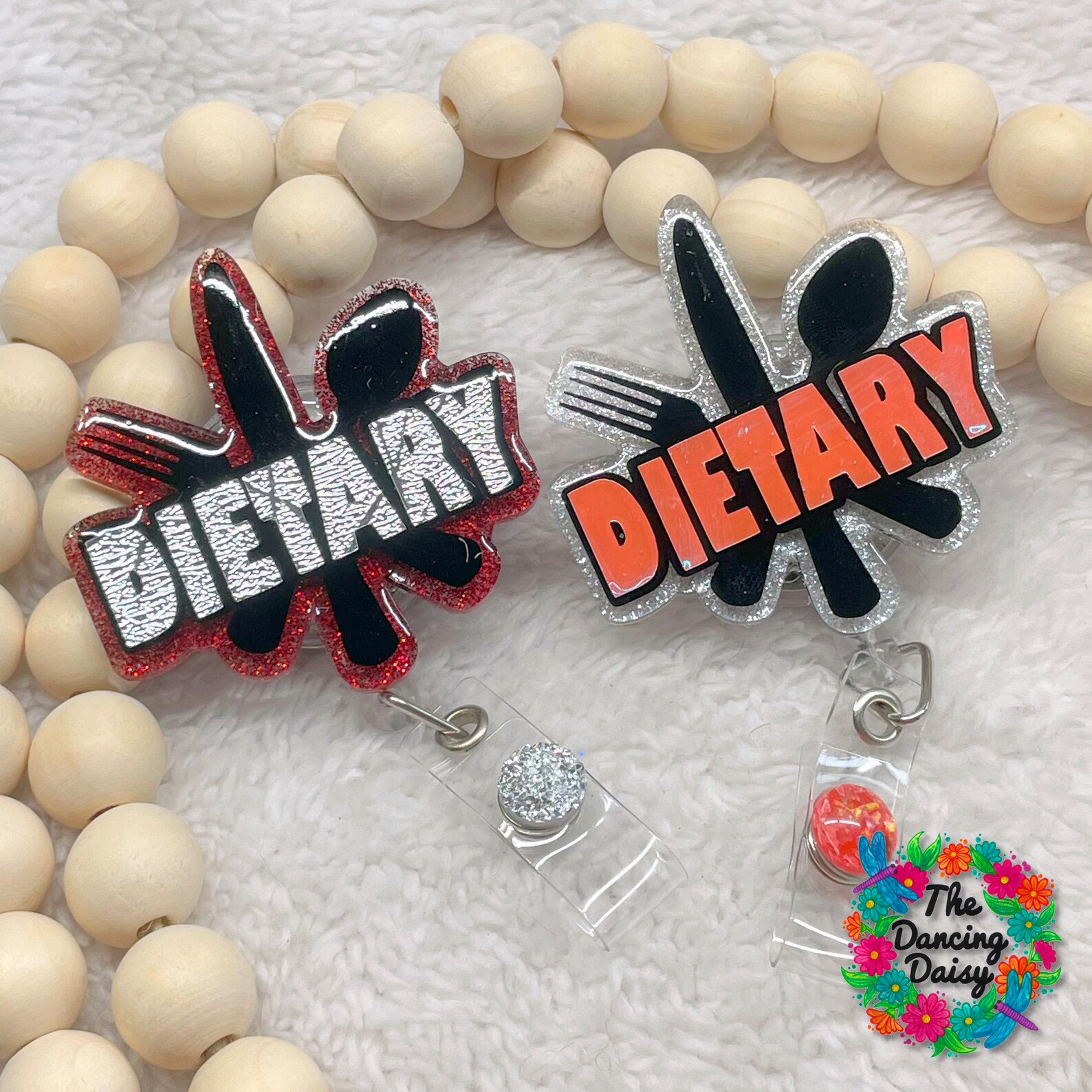 Dietary - Food Services Department - Badge Reel - Etsy