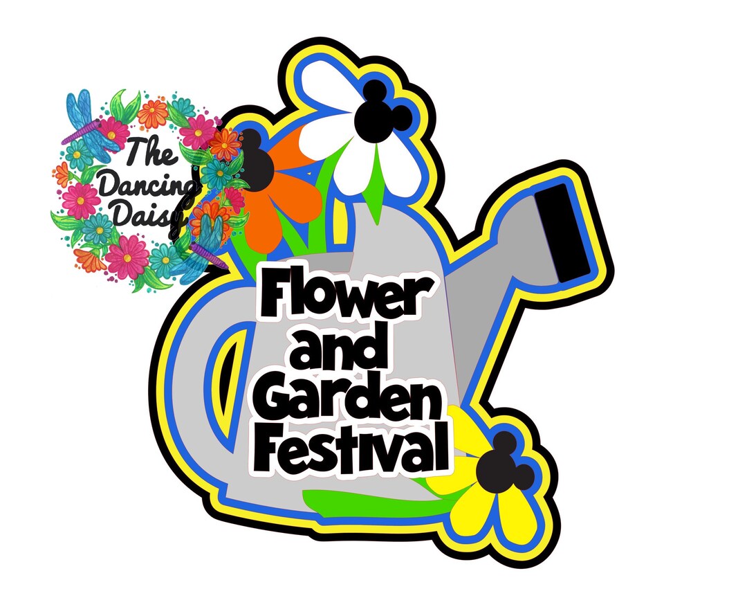 SVG DIGITAL FILE - Epcot Flower and Garden Festival - Etsy