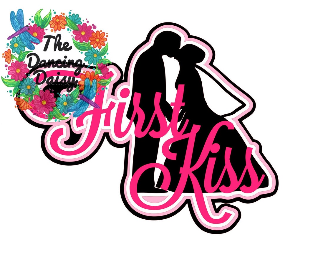SVG DIGITAL FILE - First Kiss Wedding - Etsy
