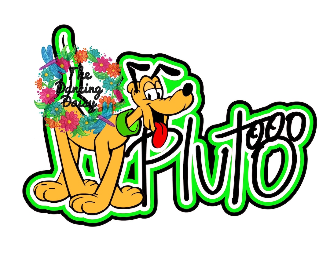SVG DIGITAL FILE - Pluto Autograph - Etsy