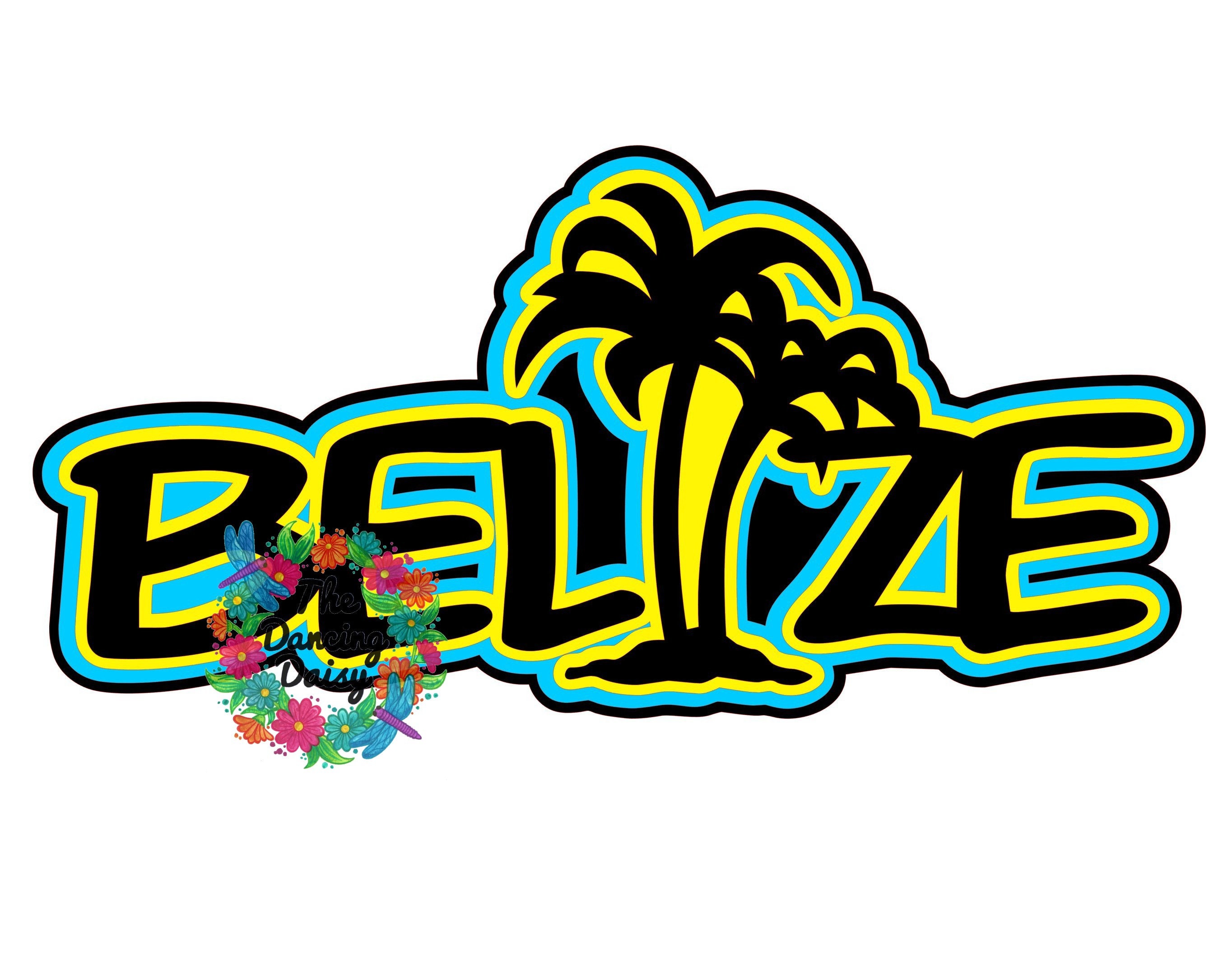 SVG DIGITAL FILE - Belize Vacation - Etsy
