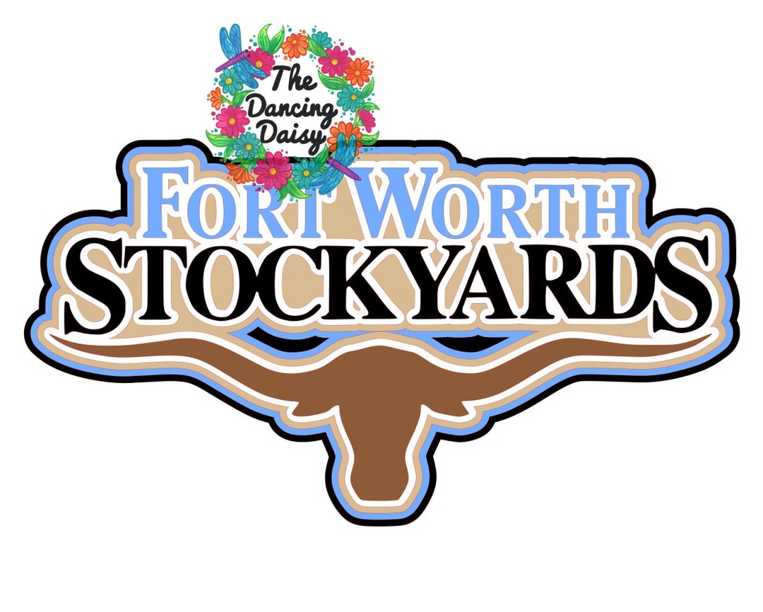 DIGITAL SVG File - Texas Fort Worth Stockyards - Etsy