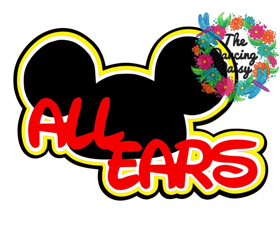 SVG DIGITAL FILE - All Ears - Etsy