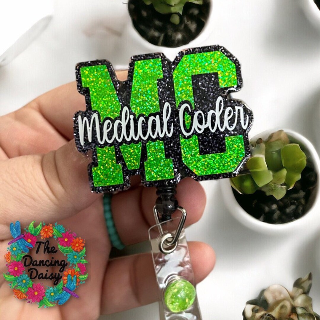MEDICAL CODER - Coding Badge Reel - Etsy