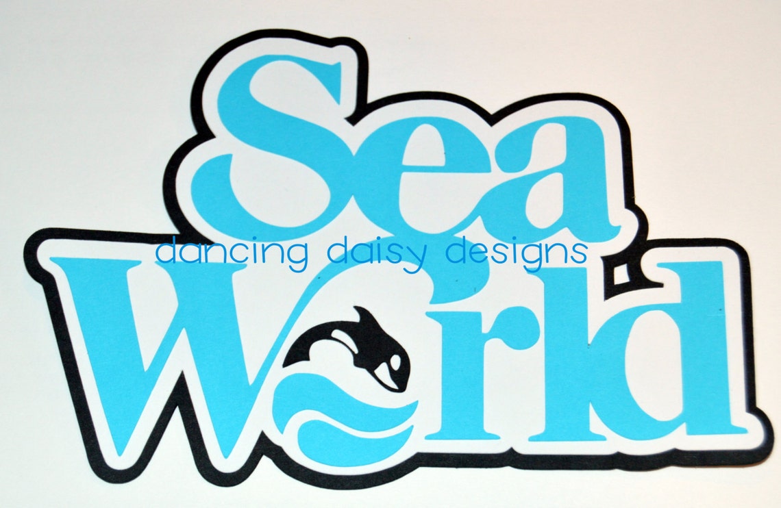 SVG DIGITAL FILE - Sea World Die Cut - Etsy