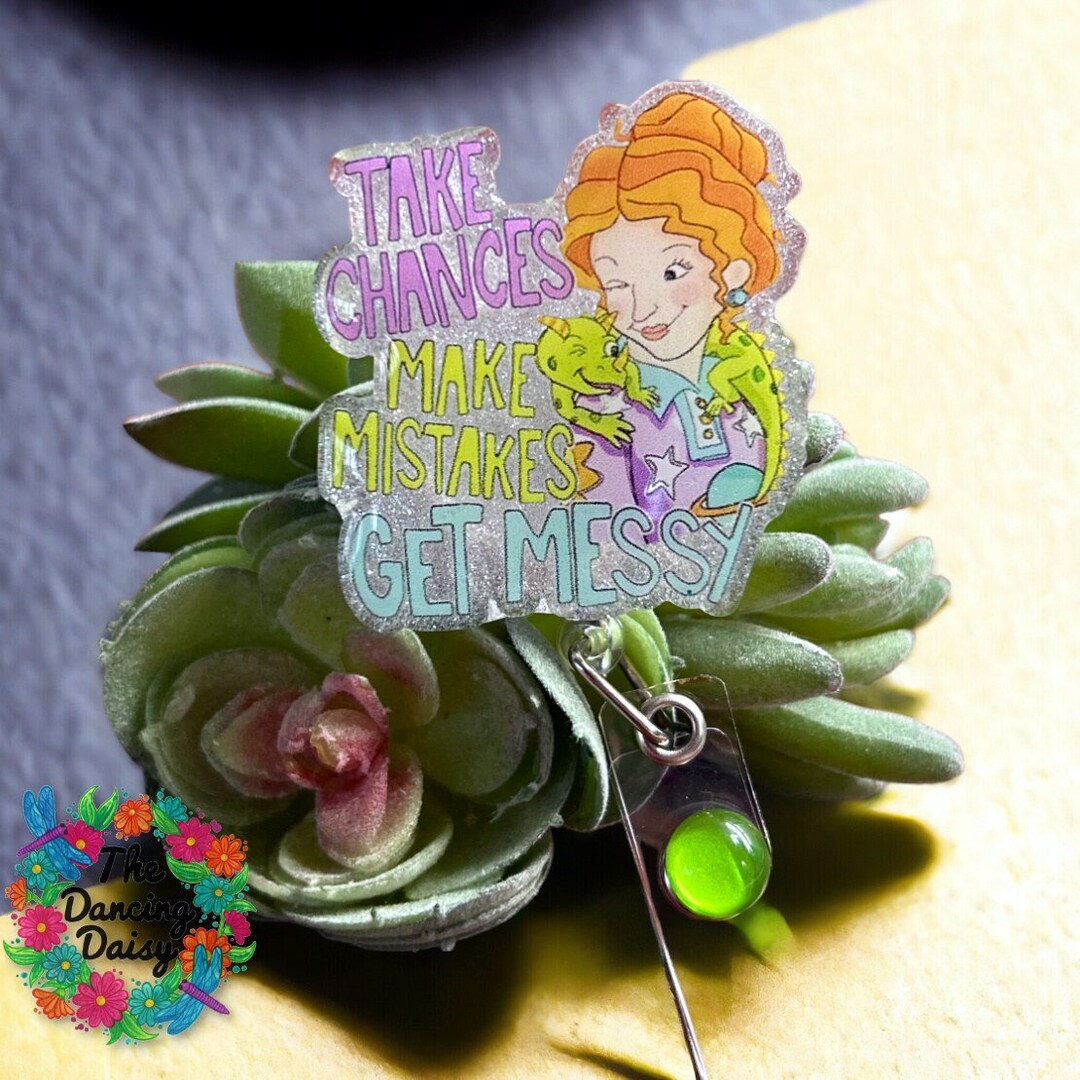 MRS. FRIZZLE Get Messy Badge Reel Teaching - Etsy