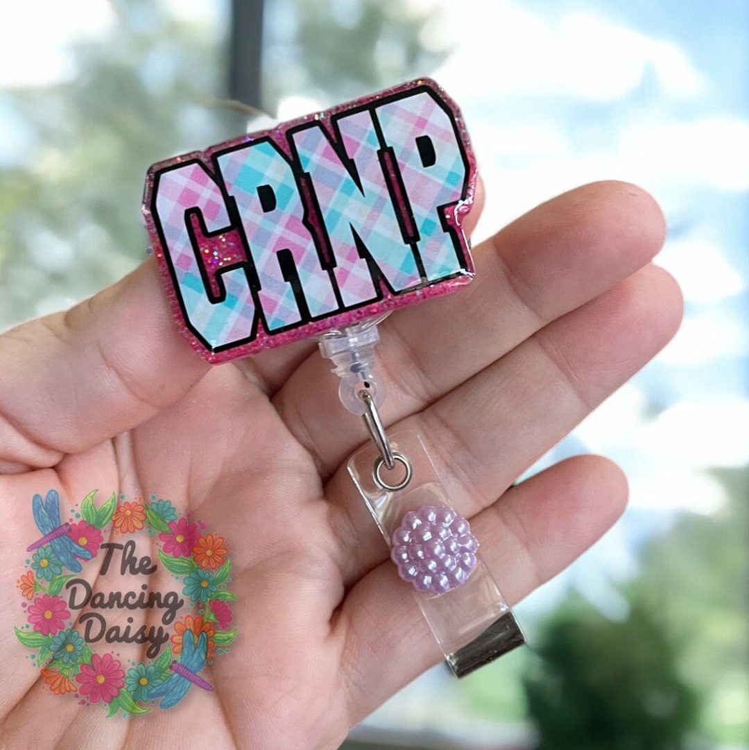 CRNP ACRONYM Nurse Practitioner Badge Reel - Etsy