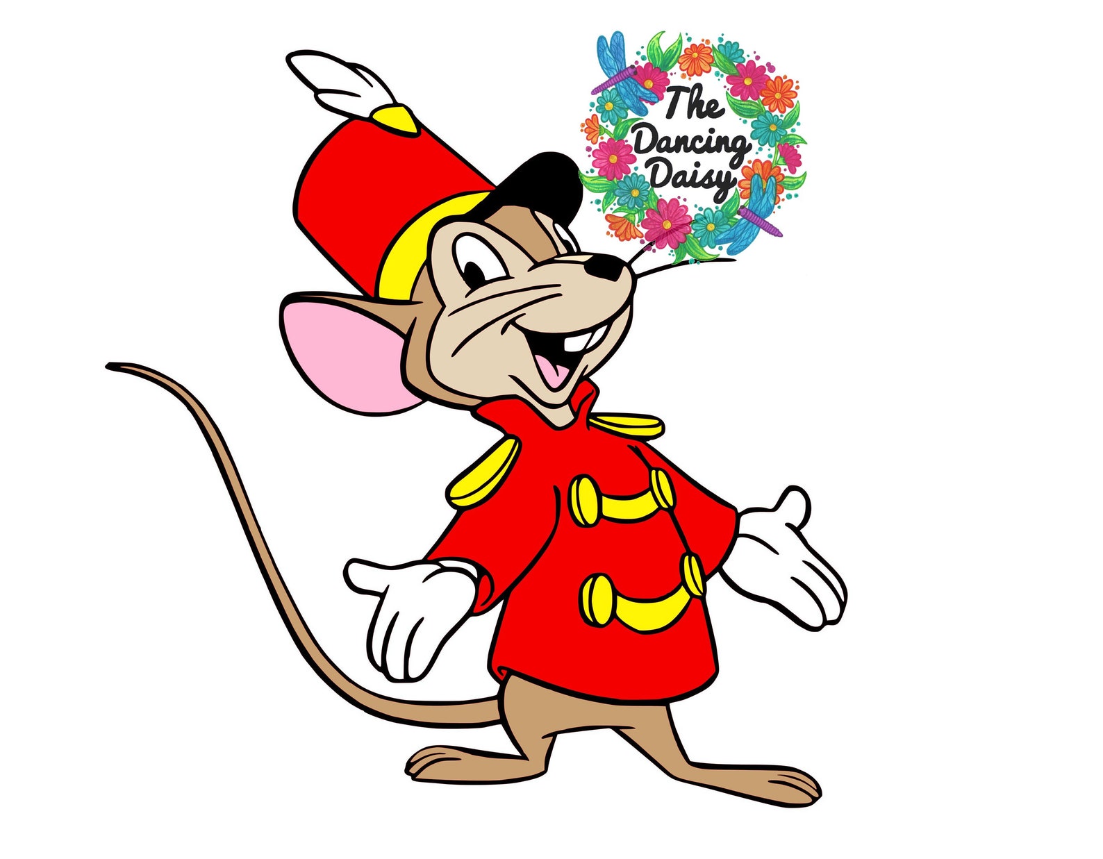SVG DIGITAL FILE - Timothy Q Mouse, Dumbo - Etsy