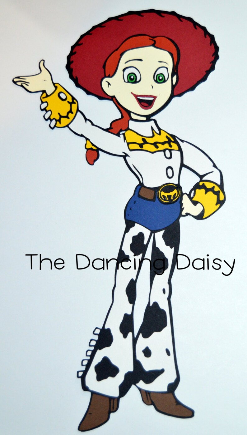 SVG DIGITAL FILE Character Toy Story Jessie - Etsy