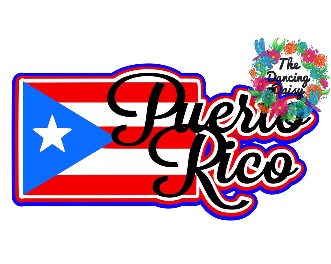 SVG DIGITAL FILE - Puerto Rico - Etsy