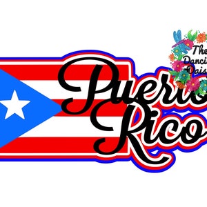 SVG DIGITAL FILE - Puerto Rico - Etsy