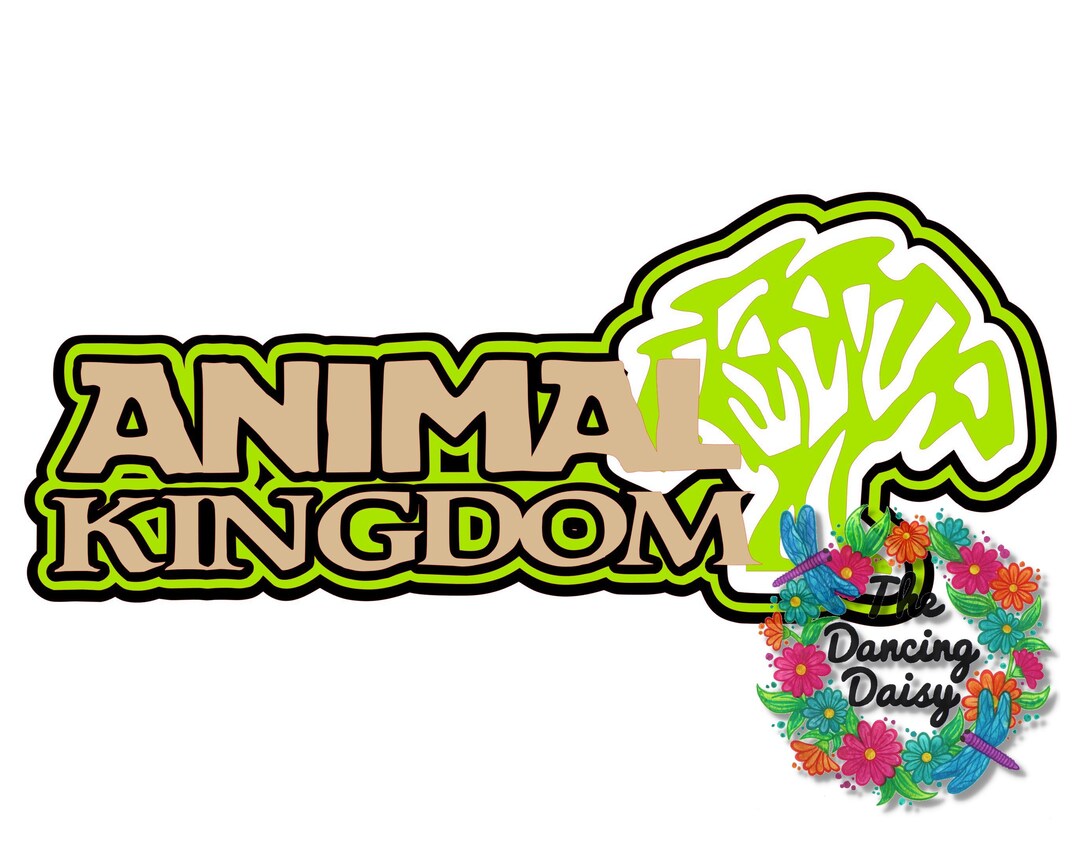 SVG DIGITAL FILE - Animal Kingdom Tree of Life - Etsy
