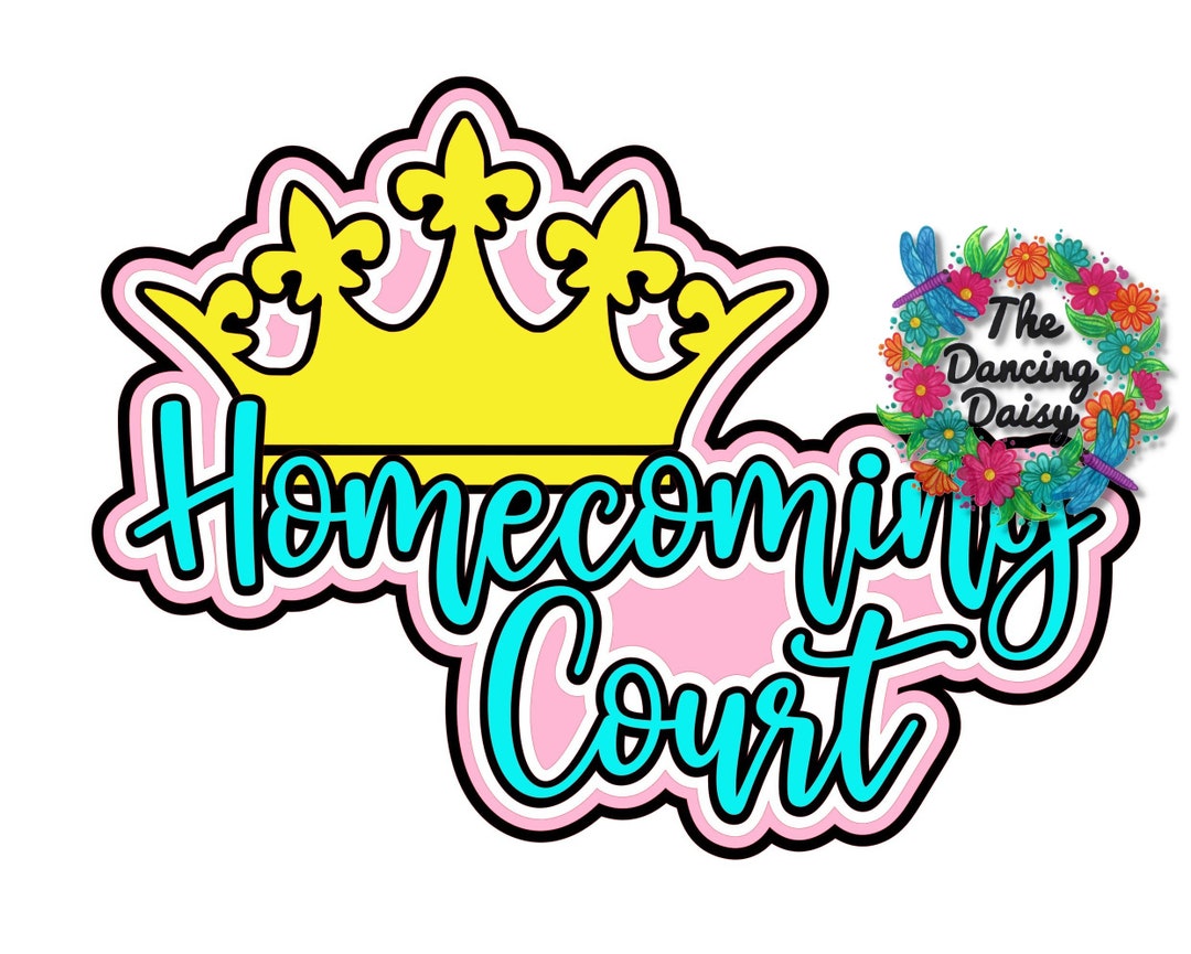 SVG DIGITAL FILE - Homecoming Court - Etsy